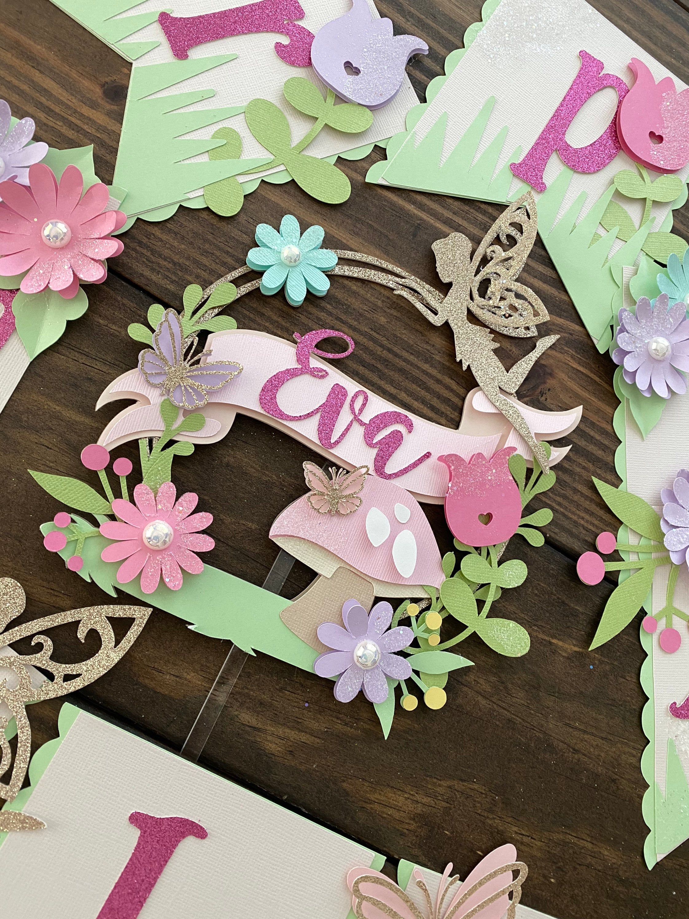 Fairy garden banner – Krafty Dekor