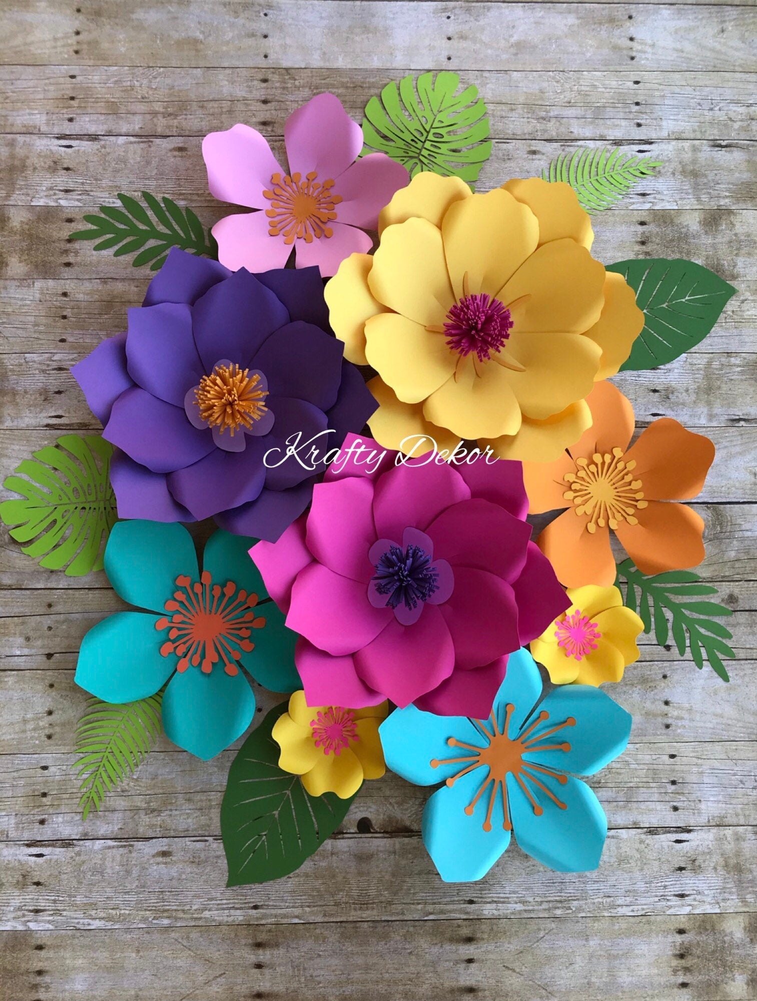 Paper Flowers Backdrop Ideas | Best Flower Site