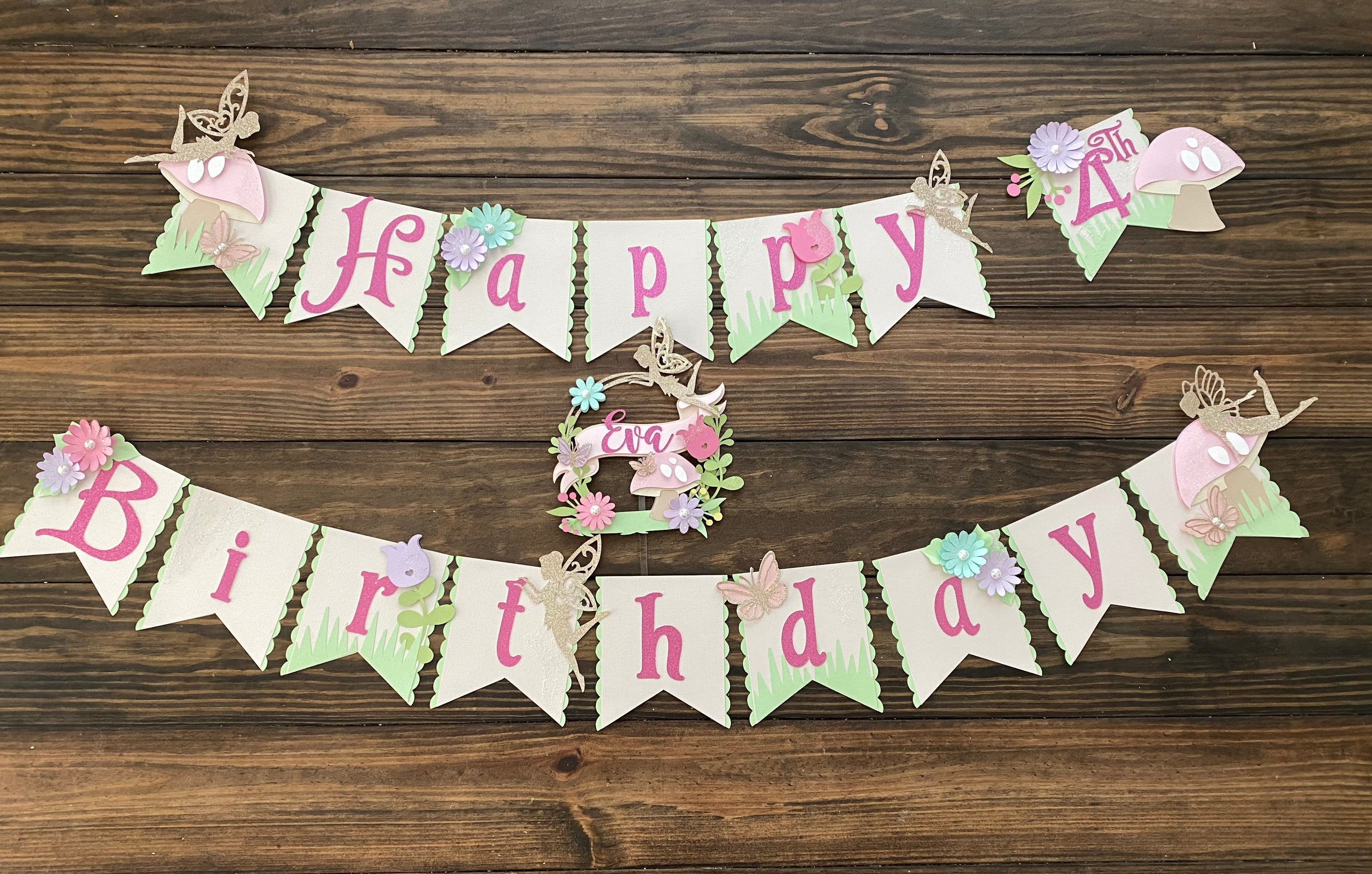 Fairy garden banner – Krafty Dekor